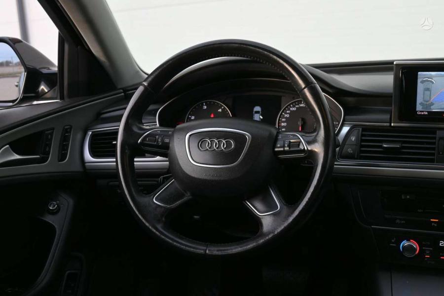 Black Audi A6 2014 in Kretinga, with an engine capacity of 2.97 L and mileage of 273 thousand km for 10750 €, photo 30 on AUTOMOTO.COM.LV
