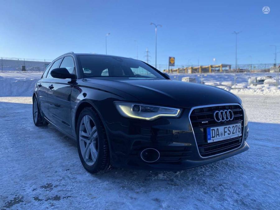 Black Audi A6 2014 in Kaunas, with an engine capacity of 2.97 L and mileage of 277 thousand km for 11999 €, photo 3 on AUTOMOTO.COM.LV