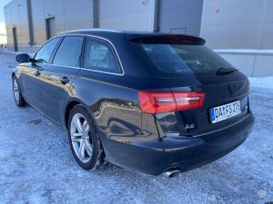 Black Audi A6 2014 in Kaunas, with an engine capacity of 2.97 L and mileage of 277 thousand km for 11999 €, photo 6 on AUTOMOTO.COM.LV