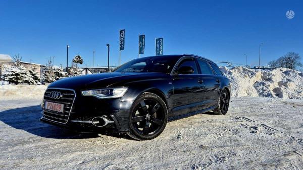 Black Audi A6 2014 in Vilnius, with an engine capacity of 2.97 L and mileage of 260 thousand km for 9999 €, photo 1 on AUTOMOTO.COM.LV