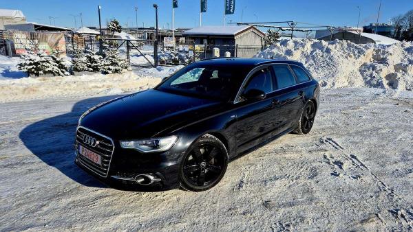 Black Audi A6 2014 in Vilnius, with an engine capacity of 2.97 L and mileage of 260 thousand km for 9999 €, photo 2 on AUTOMOTO.COM.LV