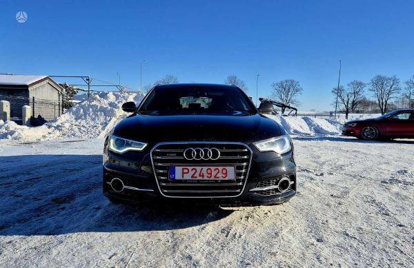 Black Audi A6 2014 in Vilnius, with an engine capacity of 2.97 L and mileage of 260 thousand km for 9999 €, photo 4 on AUTOMOTO.COM.LV