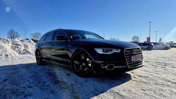Black Audi A6 2014 in Vilnius, with an engine capacity of 2.97 L and mileage of 260 thousand km for 9999 €, photo 5 on AUTOMOTO.COM.LV