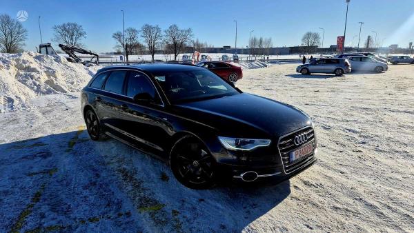 Black Audi A6 2014 in Vilnius, with an engine capacity of 2.97 L and mileage of 260 thousand km for 9999 €, photo 6 on AUTOMOTO.COM.LV