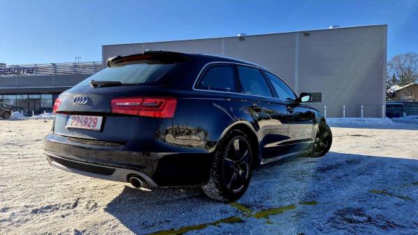 Black Audi A6 2014 in Vilnius, with an engine capacity of 2.97 L and mileage of 260 thousand km for 9999 €, photo 9 on AUTOMOTO.COM.LV