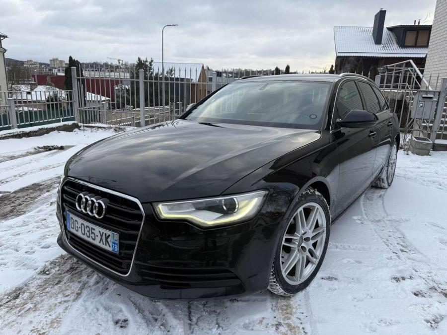 Black Audi A6 2014 in Vilnius, with an engine capacity of 2.00 L and mileage of 328 thousand km for 10900 €, photo 1 on AUTOMOTO.COM.LV