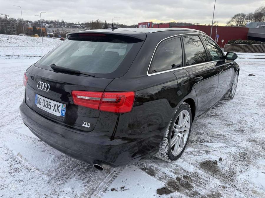 Black Audi A6 2014 in Vilnius, with an engine capacity of 2.00 L and mileage of 328 thousand km for 10900 €, photo 3 on AUTOMOTO.COM.LV
