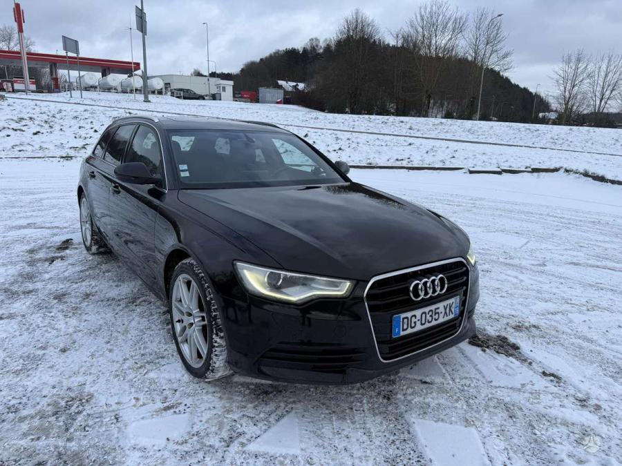 Black Audi A6 2014 in Vilnius, with an engine capacity of 2.00 L and mileage of 328 thousand km for 10900 €, photo 5 on AUTOMOTO.COM.LV