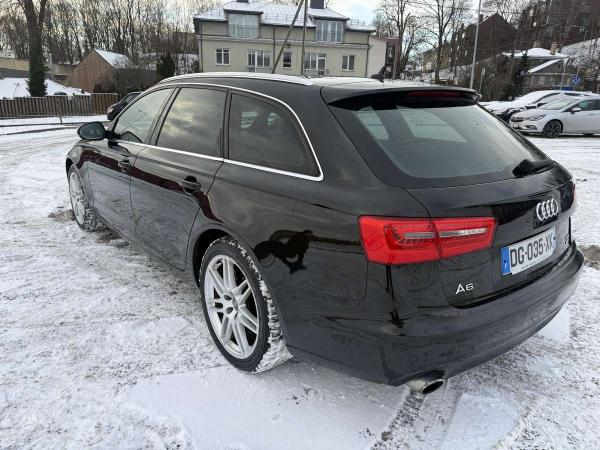 Black Audi A6 2014 in Vilnius, with an engine capacity of 2.00 L and mileage of 328 thousand km for 10900 €, photo 6 on AUTOMOTO.COM.LV