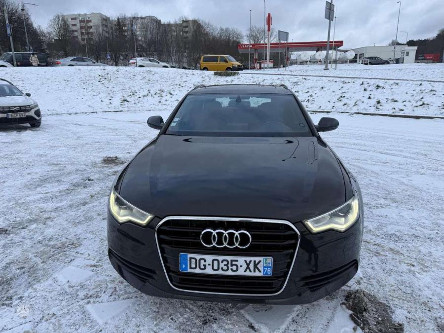 Black Audi A6 2014 in Vilnius, with an engine capacity of 2.00 L and mileage of 328 thousand km for 10900 €, photo 8 on AUTOMOTO.COM.LV