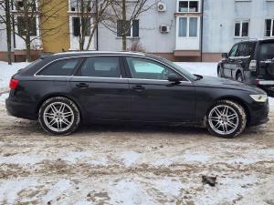 Black Audi A6 2014 in Vilnius, with an engine capacity of 2.00 L and mileage of 328 thousand km for 10900 €, photo 13 on AUTOMOTO.COM.LV