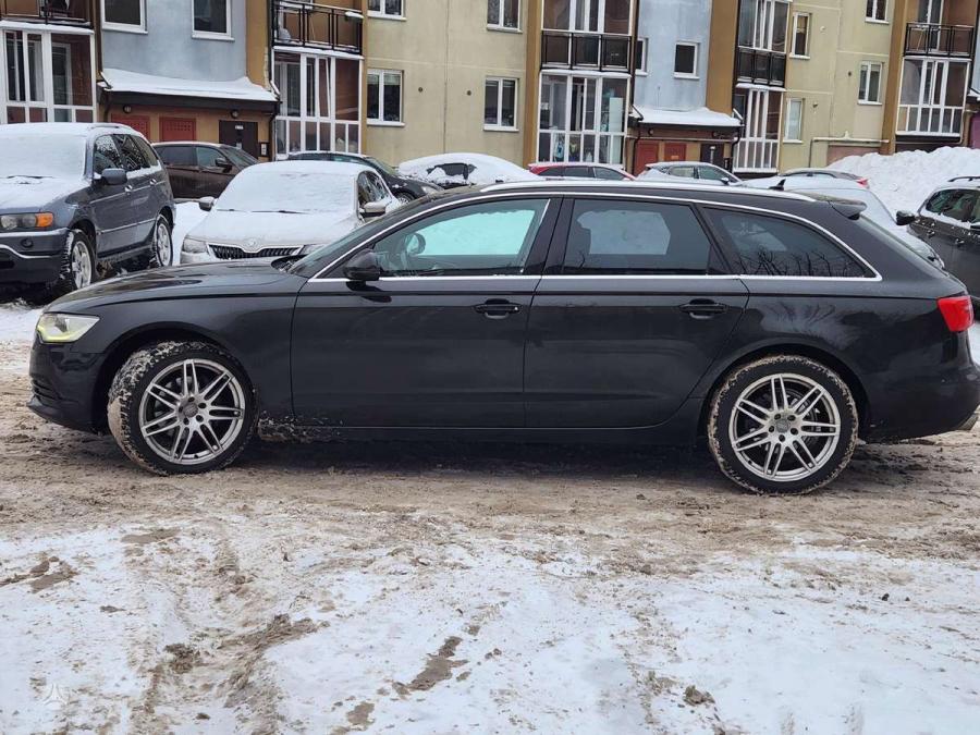 Black Audi A6 2014 in Vilnius, with an engine capacity of 2.00 L and mileage of 328 thousand km for 10900 €, photo 14 on AUTOMOTO.COM.LV