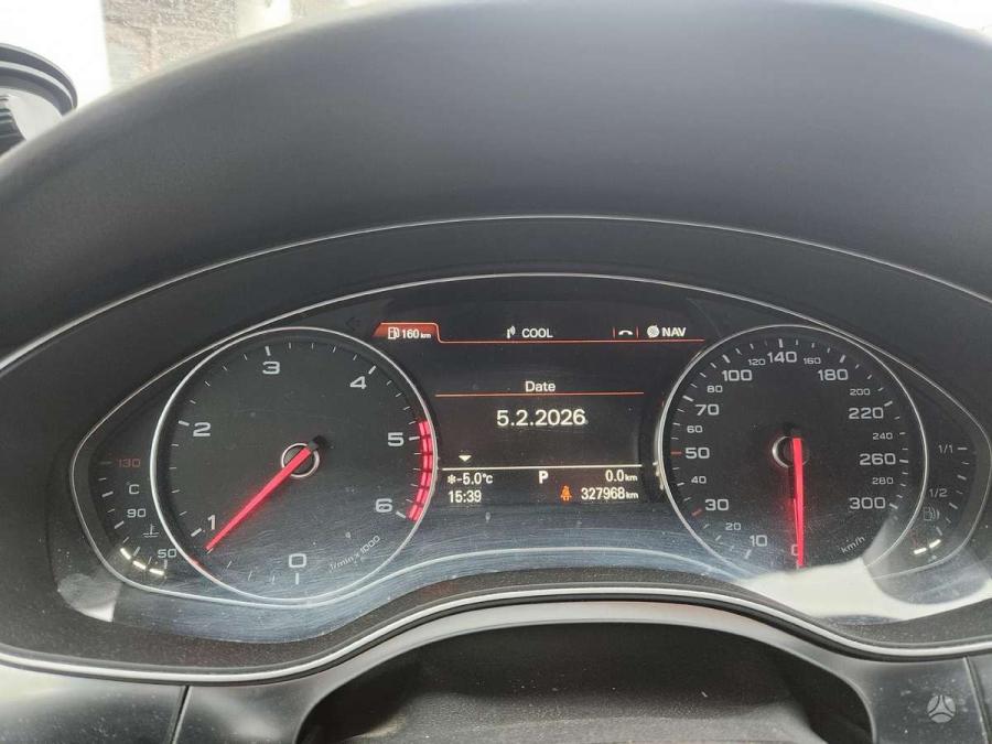Black Audi A6 2014 in Vilnius, with an engine capacity of 2.00 L and mileage of 328 thousand km for 10900 €, photo 19 on AUTOMOTO.COM.LV