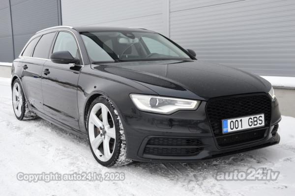 Black Audi A6 2014 in Tallinn, with an engine capacity of 3.00 L and mileage of 285 thousand km for 13900 €, photo 1 on AUTOMOTO.COM.LV