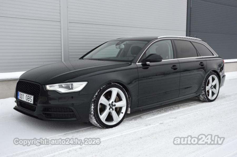 Black Audi A6 2014 in Tallinn, with an engine capacity of 3.00 L and mileage of 285 thousand km for 13900 €, photo 3 on AUTOMOTO.COM.LV