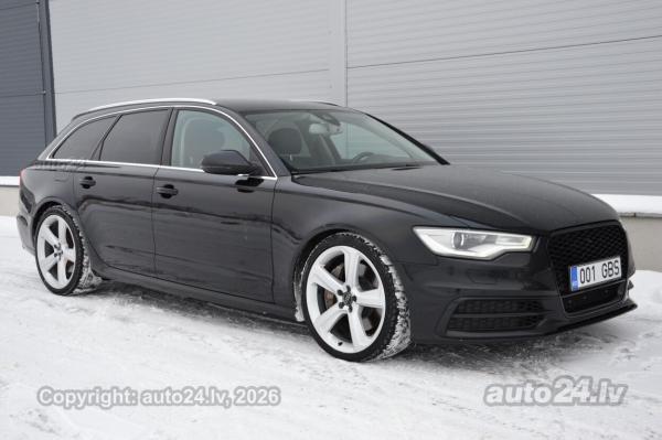 Black Audi A6 2014 in Tallinn, with an engine capacity of 3.00 L and mileage of 285 thousand km for 13900 €, photo 5 on AUTOMOTO.COM.LV