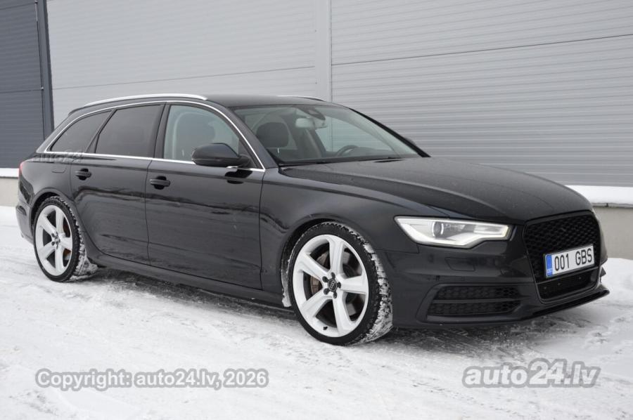 Black Audi A6 2014 in Tallinn, with an engine capacity of 3.00 L and mileage of 285 thousand km for 13900 €, photo 5 on AUTOMOTO.COM.LV