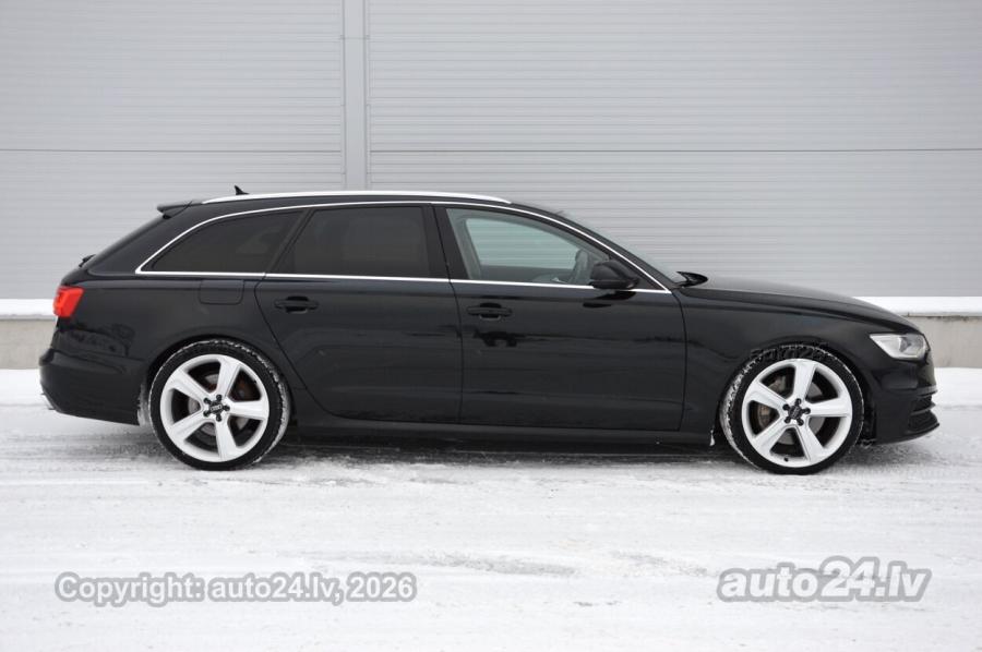 Black Audi A6 2014 in Tallinn, with an engine capacity of 3.00 L and mileage of 285 thousand km for 13900 €, photo 4 on AUTOMOTO.COM.LV