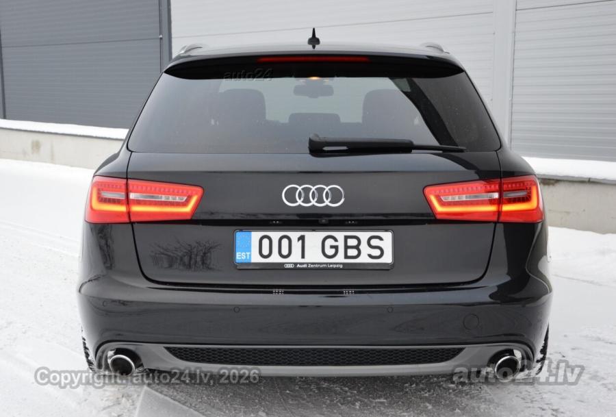 Black Audi A6 2014 in Tallinn, with an engine capacity of 3.00 L and mileage of 285 thousand km for 13900 €, photo 7 on AUTOMOTO.COM.LV