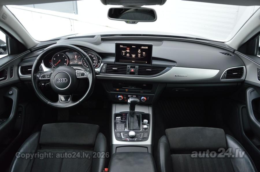 Black Audi A6 2014 in Tallinn, with an engine capacity of 3.00 L and mileage of 285 thousand km for 13900 €, photo 9 on AUTOMOTO.COM.LV