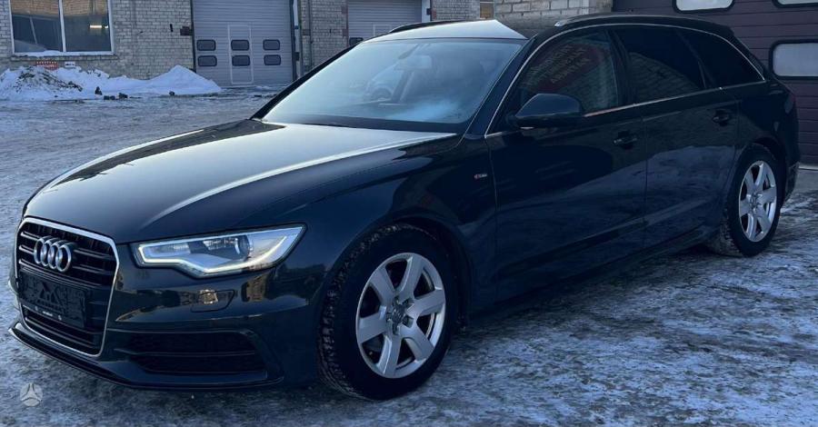 Melns Audi A6 2014 Kretinga, ar dzinēja tilpumu 2.97 L un nobraukumu 269 tūkst. km par 9500 €, foto 3 vietnē AUTOMOTO.COM.LV