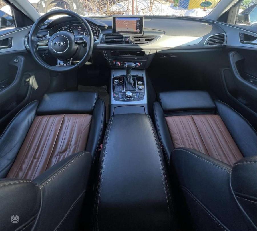 Melns Audi A6 2014 Kretinga, ar dzinēja tilpumu 2.97 L un nobraukumu 269 tūkst. km par 9500 €, foto 23 vietnē AUTOMOTO.COM.LV