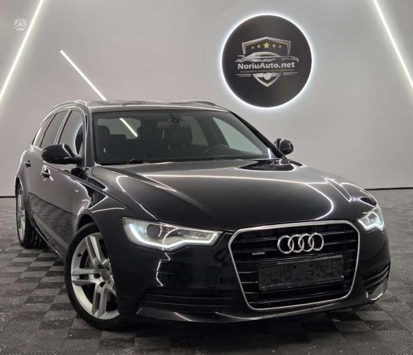 Melns Audi A6 2014 Marijampole, ar dzinēja tilpumu 2.97 L un nobraukumu 275 tūkst. km par 11999 €, foto 1 vietnē AUTOMOTO.COM.LV