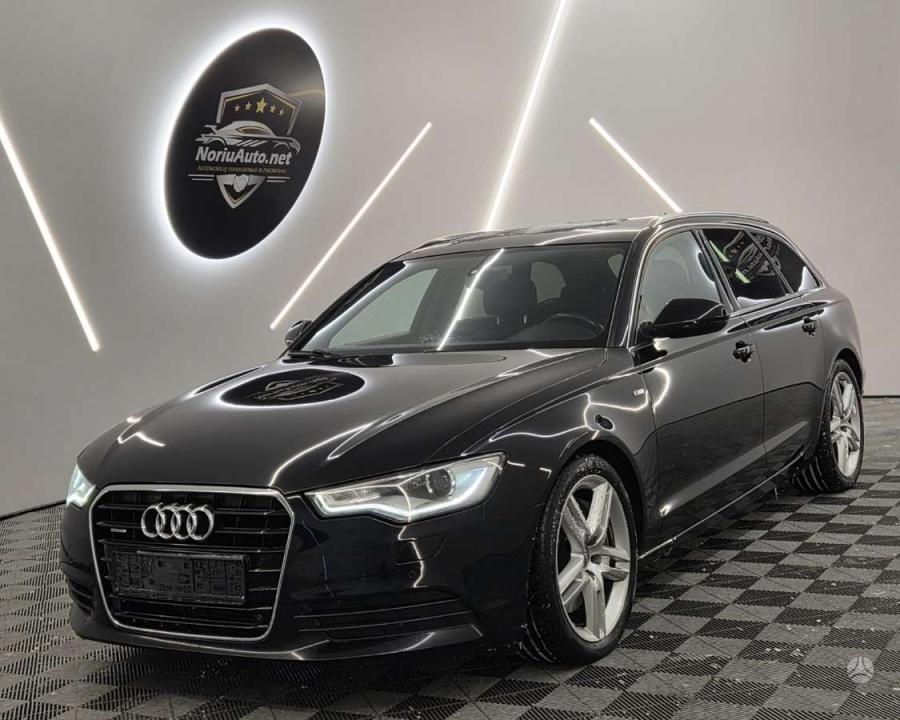 Black Audi A6 2014 in Marijampole, with an engine capacity of 2.97 L and mileage of 275 thousand km for 11999 €, photo 21 on AUTOMOTO.COM.LV