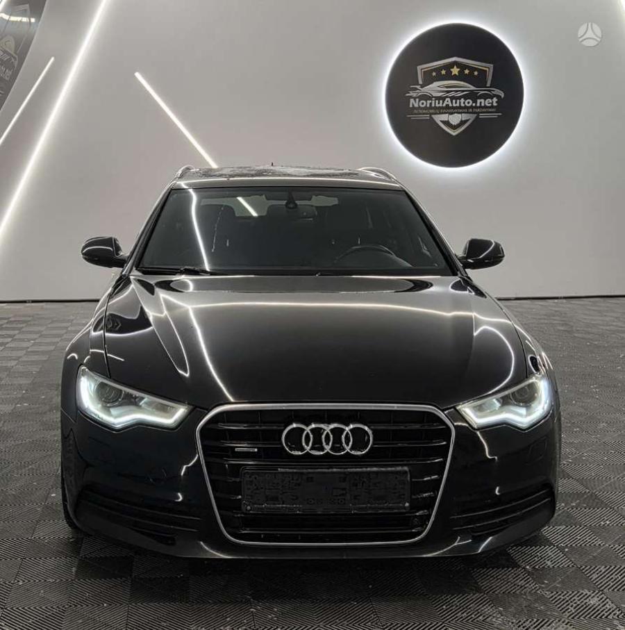 Black Audi A6 2014 in Marijampole, with an engine capacity of 2.97 L and mileage of 275 thousand km for 11999 €, photo 23 on AUTOMOTO.COM.LV