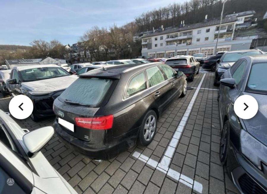 Black Audi A6 2014 in Marijampole, with an engine capacity of 2.97 L and mileage of 129 thousand km for 8900 €, photo 3 on AUTOMOTO.COM.LV