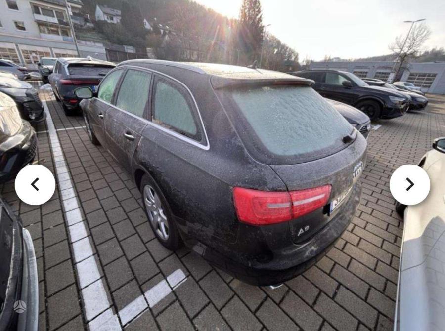 Black Audi A6 2014 in Marijampole, with an engine capacity of 2.97 L and mileage of 129 thousand km for 8900 €, photo 4 on AUTOMOTO.COM.LV