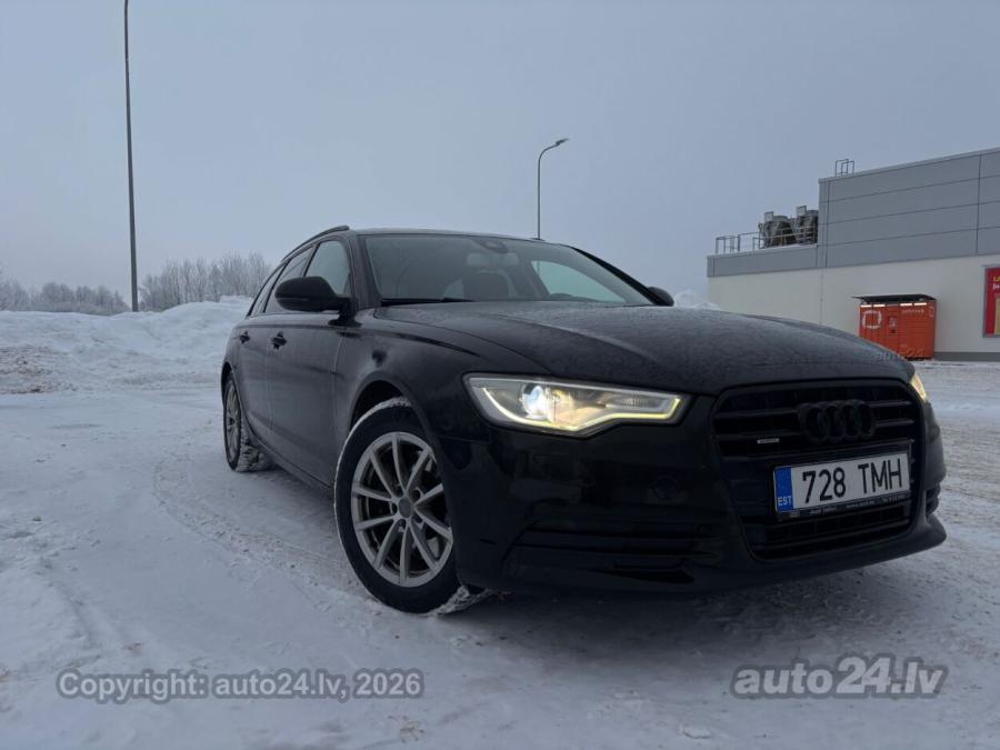 Black Audi A6 2014 in Rakvere, with an engine capacity of 3.00 L and mileage of 344 thousand km for 13000 €, photo 2 on AUTOMOTO.COM.LV