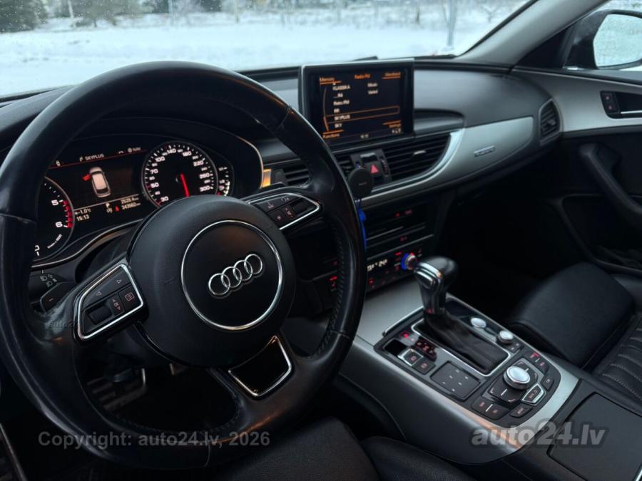 Black Audi A6 2014 in Rakvere, with an engine capacity of 3.00 L and mileage of 344 thousand km for 13000 €, photo 6 on AUTOMOTO.COM.LV