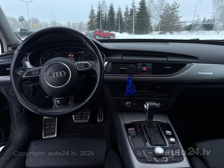 Black Audi A6 2014 in Rakvere, with an engine capacity of 3.00 L and mileage of 344 thousand km for 13000 €, photo 7 on AUTOMOTO.COM.LV