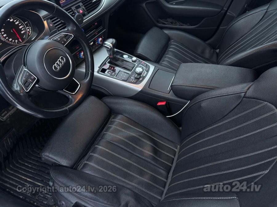 Black Audi A6 2014 in Rakvere, with an engine capacity of 3.00 L and mileage of 344 thousand km for 13000 €, photo 8 on AUTOMOTO.COM.LV