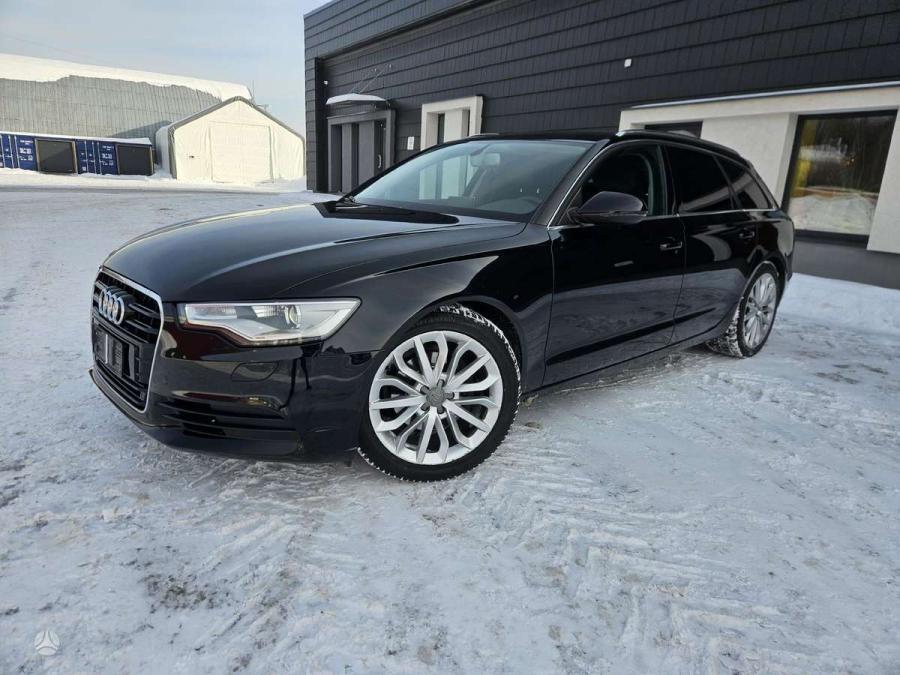 Melns Audi A6 2014 Kauņa, ar dzinēja tilpumu 1.97 L un nobraukumu 273 tūkst. km par 8400 €, foto 1 vietnē AUTOMOTO.COM.LV