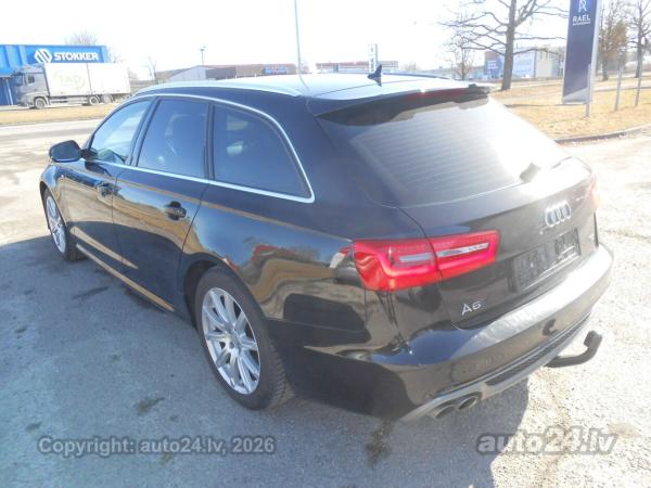 Black Audi A6 2014 in Viljandi, with an engine capacity of 2.00 L and mileage of 257 thousand km for 10990 €, photo 4 on AUTOMOTO.COM.LV