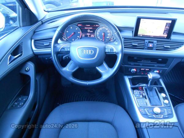 Black Audi A6 2014 in Viljandi, with an engine capacity of 2.00 L and mileage of 257 thousand km for 10990 €, photo 6 on AUTOMOTO.COM.LV