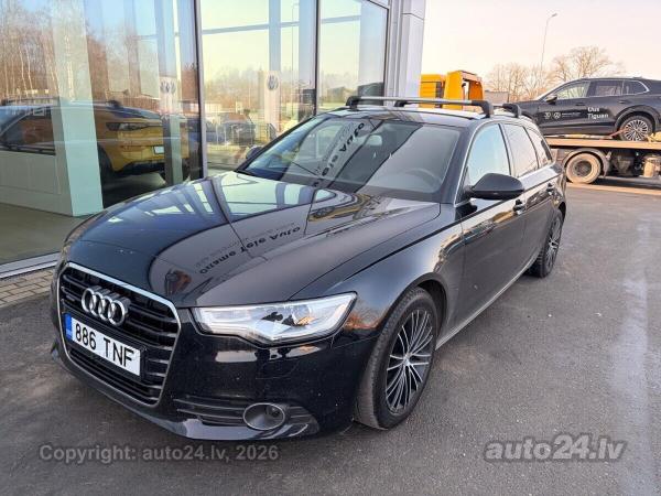 Black Audi A6 2014 in Tallinn, with an engine capacity of 2.00 L and mileage of 341 thousand km for 12500 €, photo 1 on AUTOMOTO.COM.LV