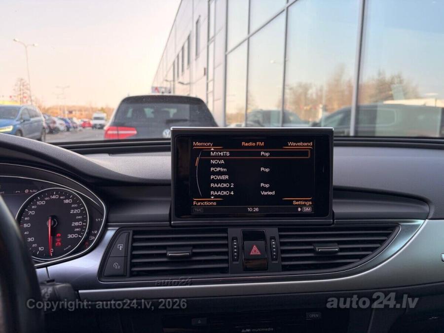 Melns Audi A6 2014 Tallina, ar dzinēja tilpumu 2.00 L un nobraukumu 341 tūkst. km par 12500 €, foto 19 vietnē AUTOMOTO.COM.LV