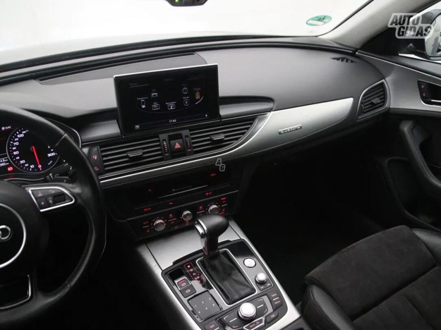 Melns Audi A6 2014 Viļņa, ar dzinēja tilpumu 3.00 L un nobraukumu 233 tūkst. km par 14999 €, foto 21 vietnē AUTOMOTO.COM.LV