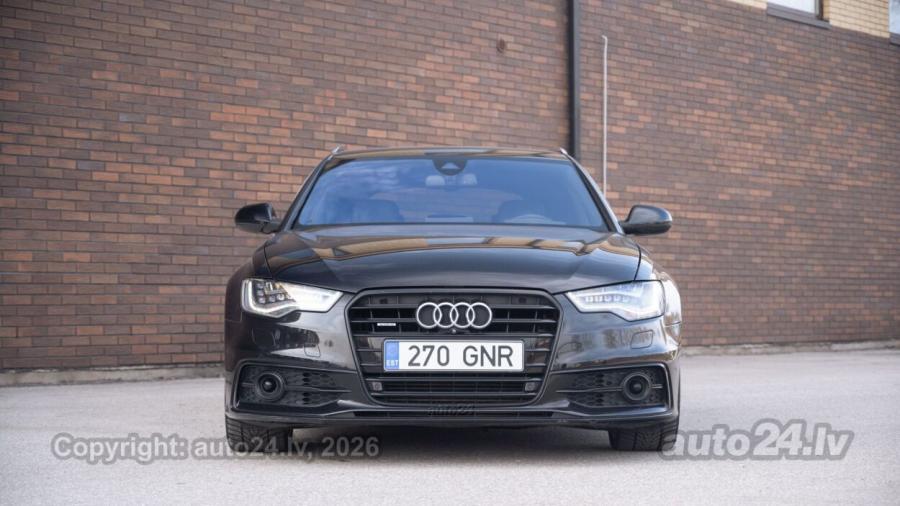 Black Audi A6 2014 in Tartu, with an engine capacity of 3.00 L and mileage of 240 thousand km for 16500 €, photo 2 on AUTOMOTO.COM.LV