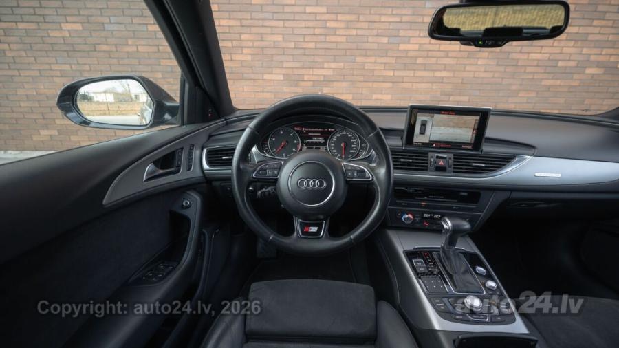 Black Audi A6 2014 in Tartu, with an engine capacity of 3.00 L and mileage of 240 thousand km for 16500 €, photo 24 on AUTOMOTO.COM.LV