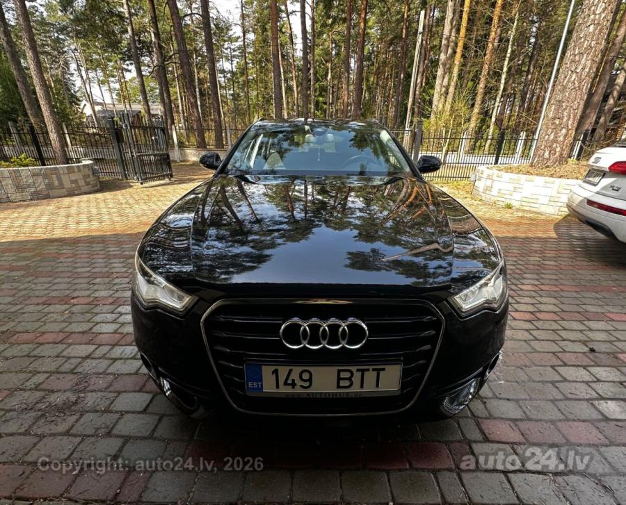 Melns Audi A6 2014 Tallina, ar dzinēja tilpumu 2.00 L un nobraukumu 268 tūkst. km par 8450 €, foto 2 vietnē AUTOMOTO.COM.LV