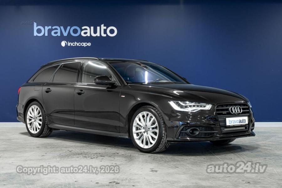 Black Audi A6 2014 in Tallinn, with an engine capacity of 3.00 L and mileage of 178 thousand km for 17900 €, photo 3 on AUTOMOTO.COM.LV