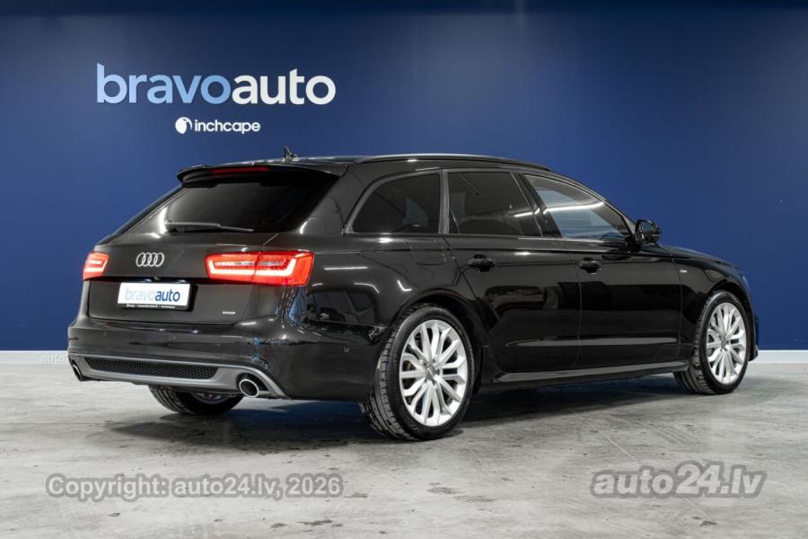 Black Audi A6 2014 in Tallinn, with an engine capacity of 3.00 L and mileage of 178 thousand km for 17900 €, photo 4 on AUTOMOTO.COM.LV