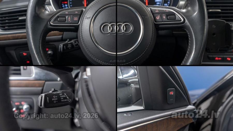Black Audi A6 2014 in Tallinn, with an engine capacity of 3.00 L and mileage of 178 thousand km for 17900 €, photo 18 on AUTOMOTO.COM.LV