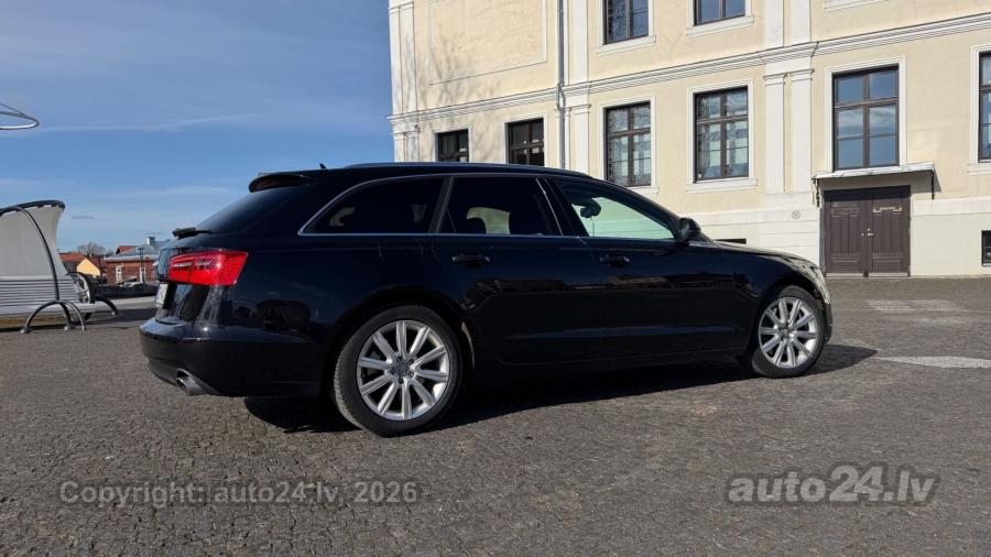 Black Audi A6 2014 in Tallinn, with an engine capacity of 3.00 L and mileage of 369 thousand km for 12900 €, photo 4 on AUTOMOTO.COM.LV