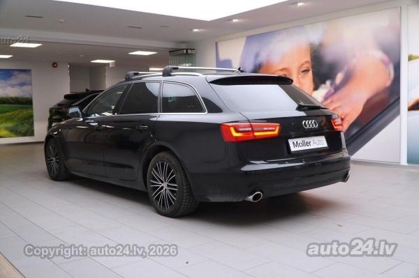 Melns Audi A6 2014 Tallina, ar dzinēja tilpumu 3.00 L un nobraukumu 341 tūkst. km par 9900 €, foto 4 vietnē AUTOMOTO.COM.LV