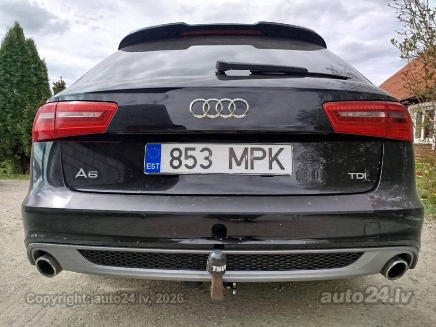 Melns Audi A6 2014 Tallina, ar dzinēja tilpumu 2.00 L un nobraukumu 291 tūkst. km par 10500 €, foto 5 vietnē AUTOMOTO.COM.LV